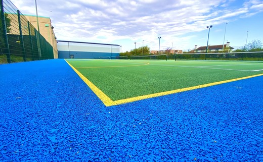 Netball Courts - Sports Hall & Outdoor Pitches - Durrington High School